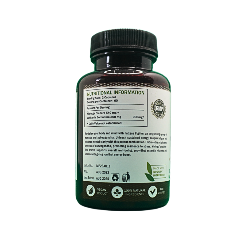Fatigue Fighter | Combination of Moringa & Ashwagandha – MoringaProducts
